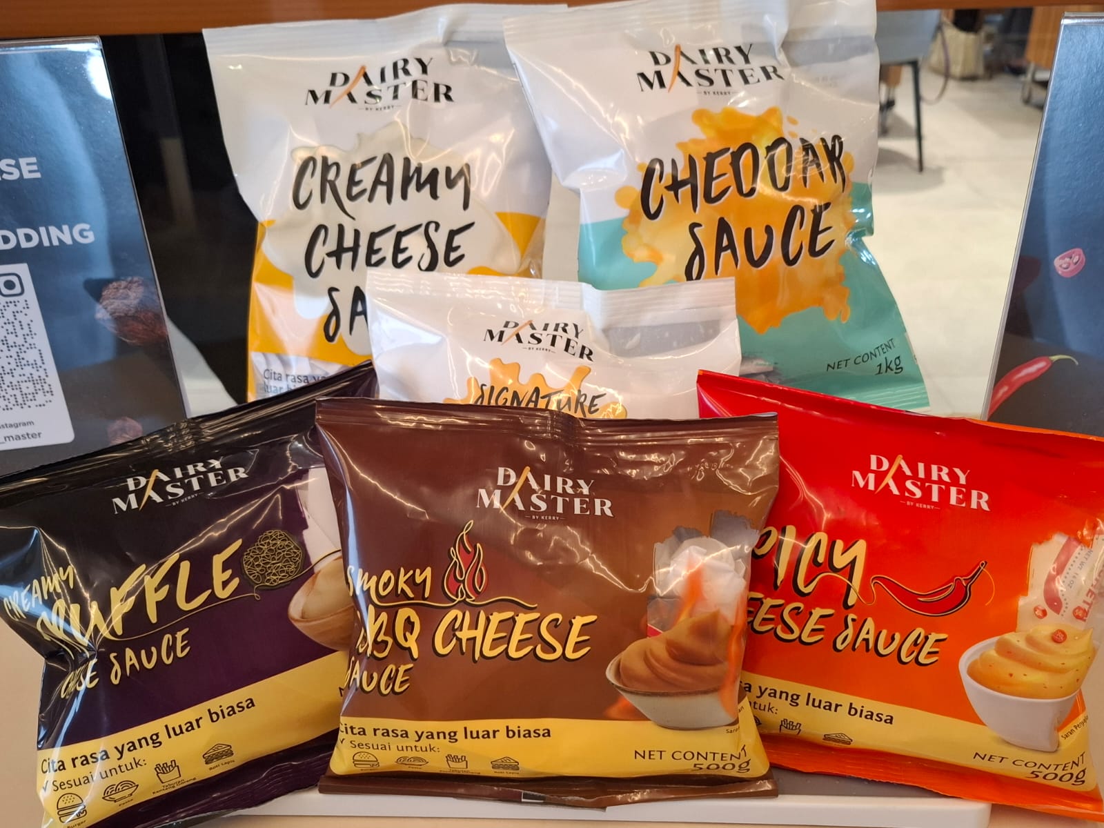 Dairy Master Perkenalkan 3 Varian Saus Keju | Click and Scroll